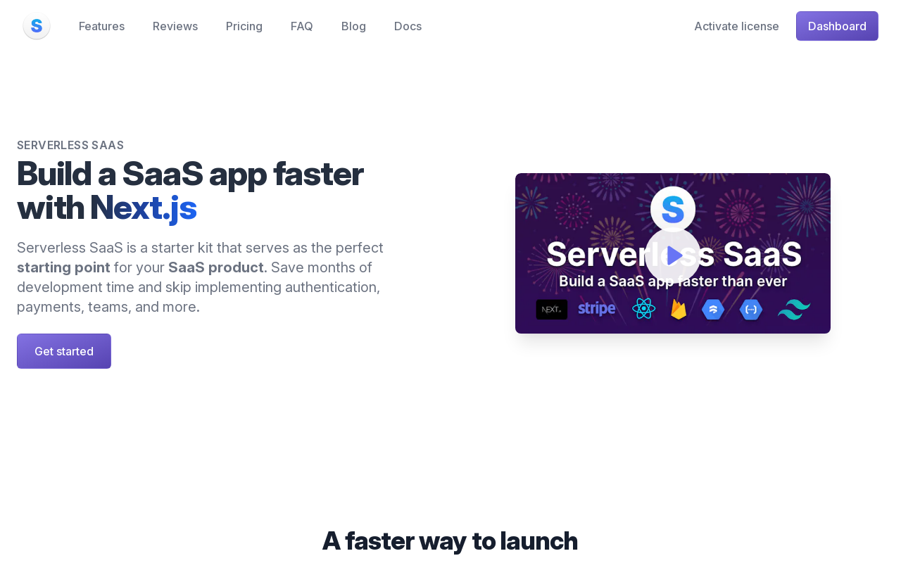 Serverless SaaS